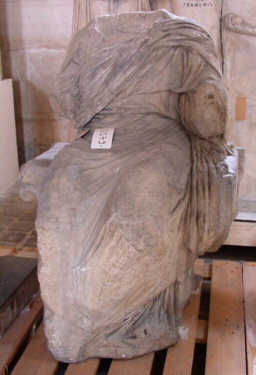 Déméter de Cnide - Louvre site des collections