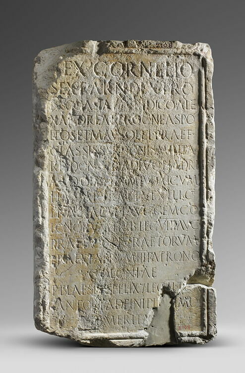 inscription - Louvre site des collections