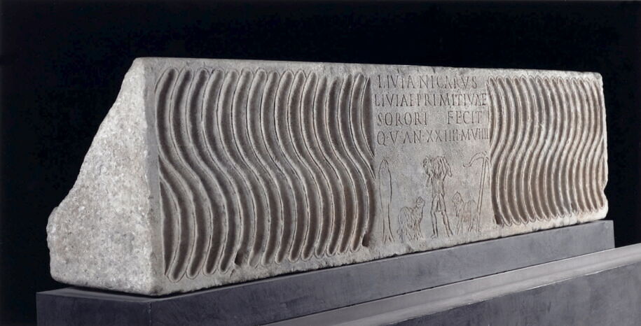 Sarcophage de Livia Primitiva - Louvre site des collections