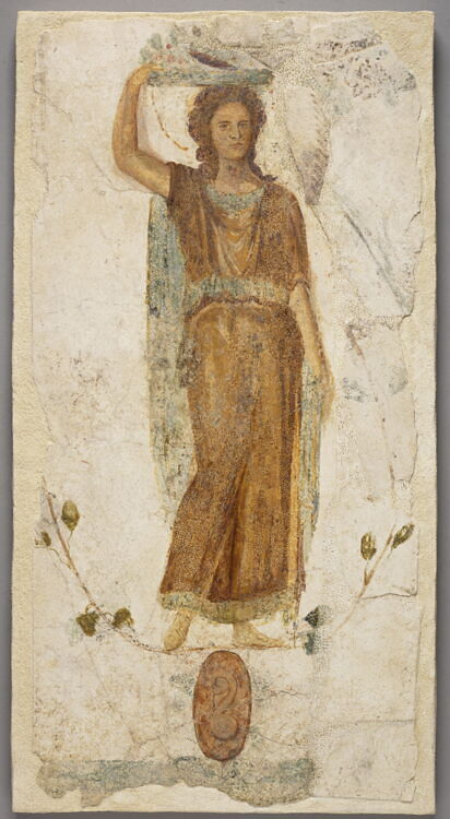 peinture murale - Louvre site des collections