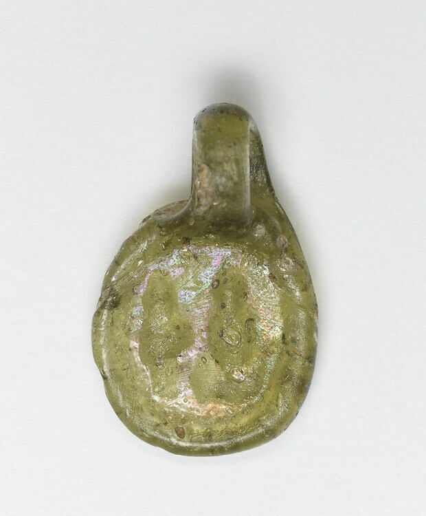 élément de collier ; amulette - Louvre site des collections