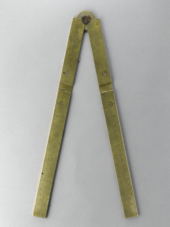 Compas de proportion - Louvre Collections