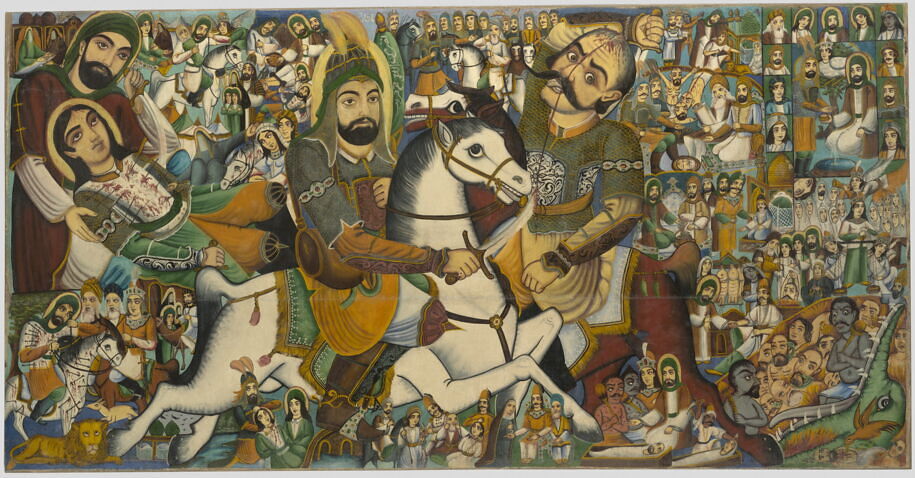 La Bataille de Kerbala - Louvre site des collections