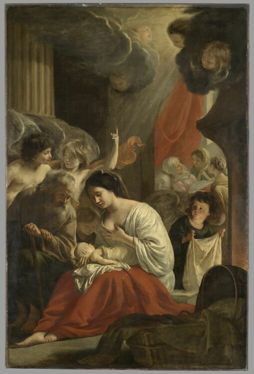La Naissance de la Vierge - Louvre Collections