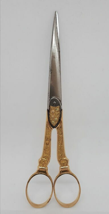 Grande paire de ciseaux, du nécessaire - Louvre site des collections