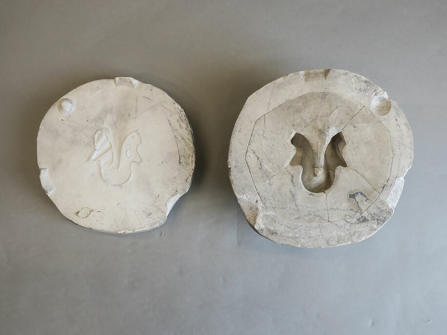 moule à bon creux à pièces ; empreinte en creux - Louvre Collections