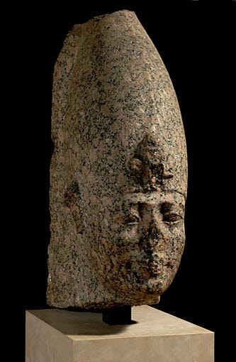 Tête de Nectanebo I - Louvre site des collections