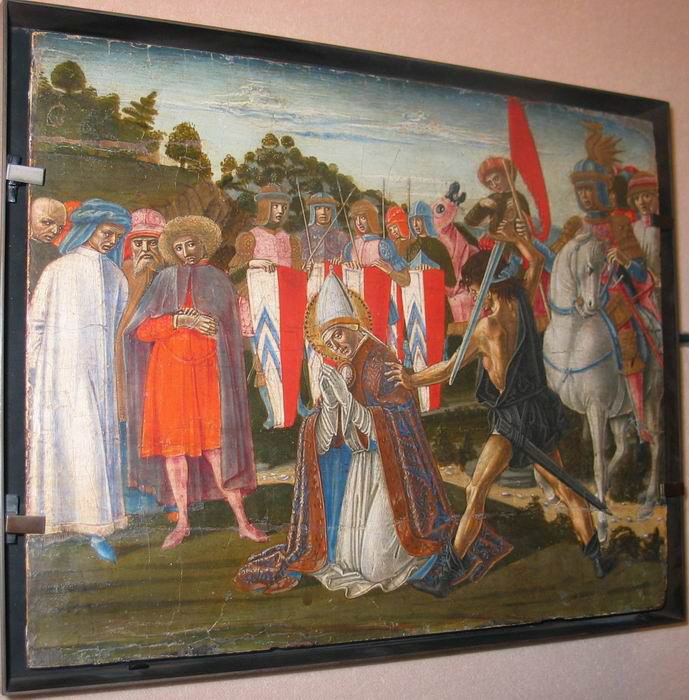 Martyr de saint Fabien - Louvre site des collections