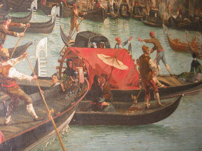 Le Retour du Bucentaure le jour de l'Ascension - Louvre Collections