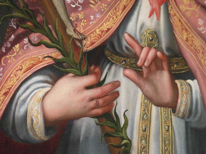 Sainte martyre - Louvre Collections