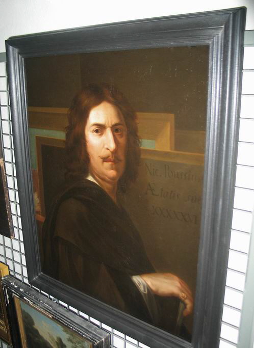 Portrait de Poussin - Louvre Collections