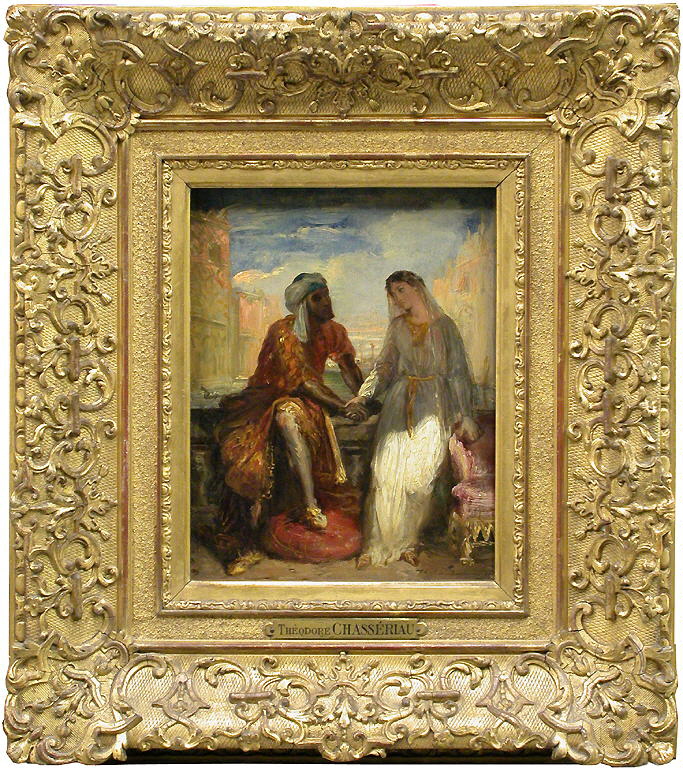 Othello et Desdémone à Venise. Othello rcontant à esdémone sa vie ...