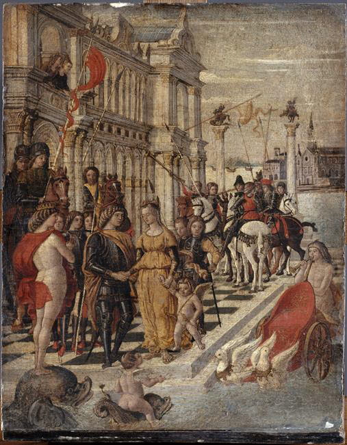 Les Noces de Thétis et de Pelée (?) - Louvre site des collections