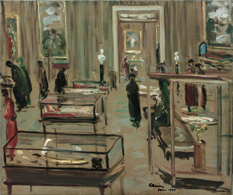 Une exposition d'oeuvres d'art ; première vue - Louvre site des collections