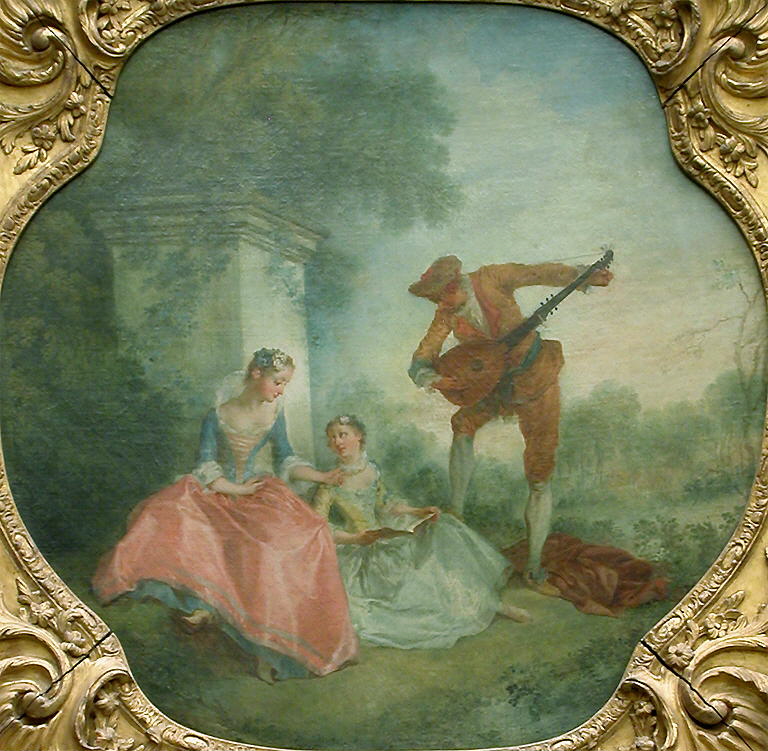 La Leçon de musique - Louvre site des collections