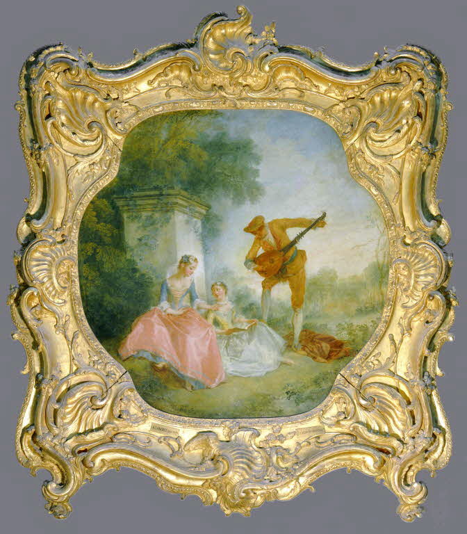 La Leçon de musique - Louvre Collections