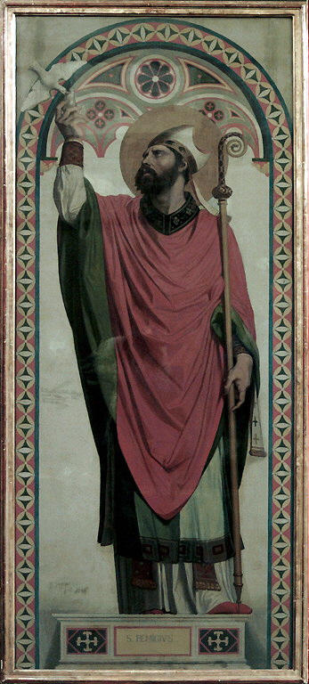 Saint Rémi, évêque de Reims - Louvre site des collections