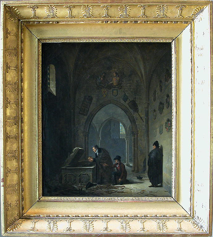 Vivant Denon remettant dans leurs tombeaux les restes du Cid & de ...