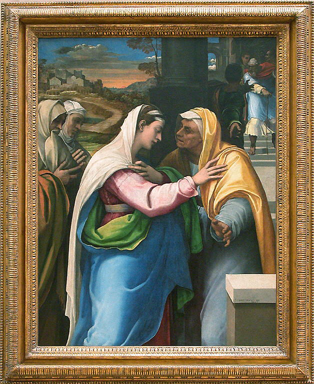 La Visitation - Louvre site des collections