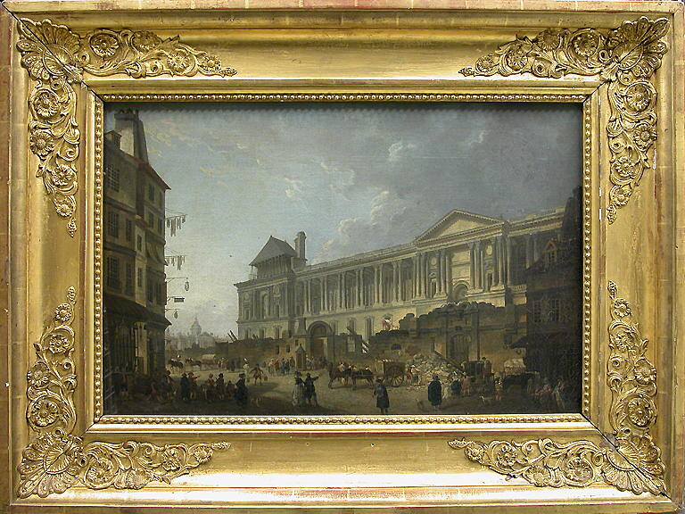 Vue de la Colonnade du Louvre. - Louvre site des collections