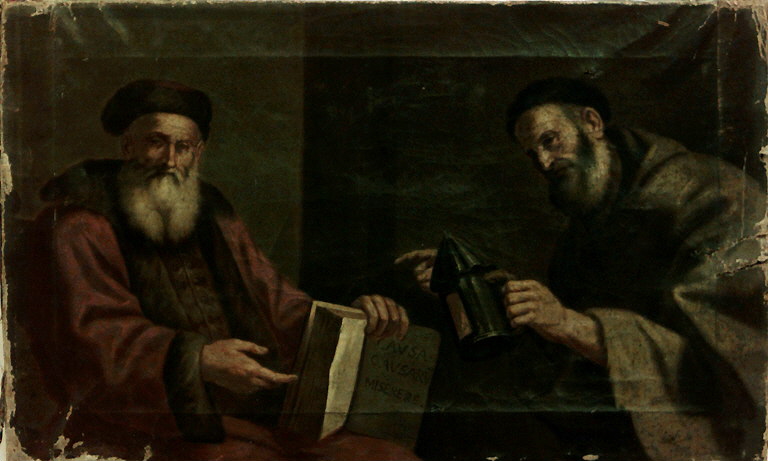 Diogène et le philosophe - Louvre site des collections