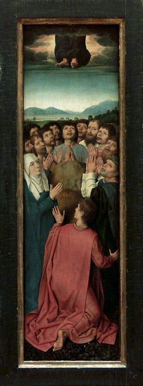 Triptyque de la Résurrection : L'Ascension du Christ - Louvre site des collections