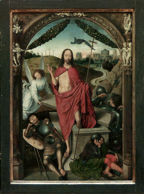 Triptyque de la Résurrection : La Résurrection du Christ - Louvre site des collections
