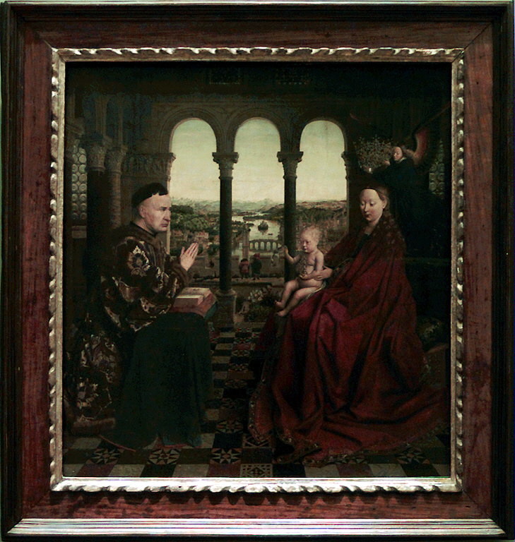 La Vierge du chancelier Rolin - Louvre site des collections