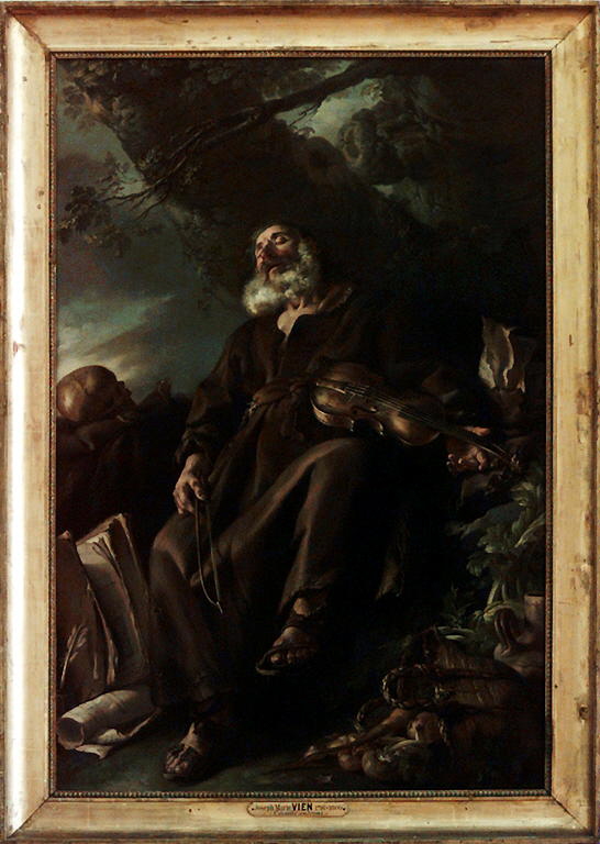 L'Ermite endormi - Louvre site des collections