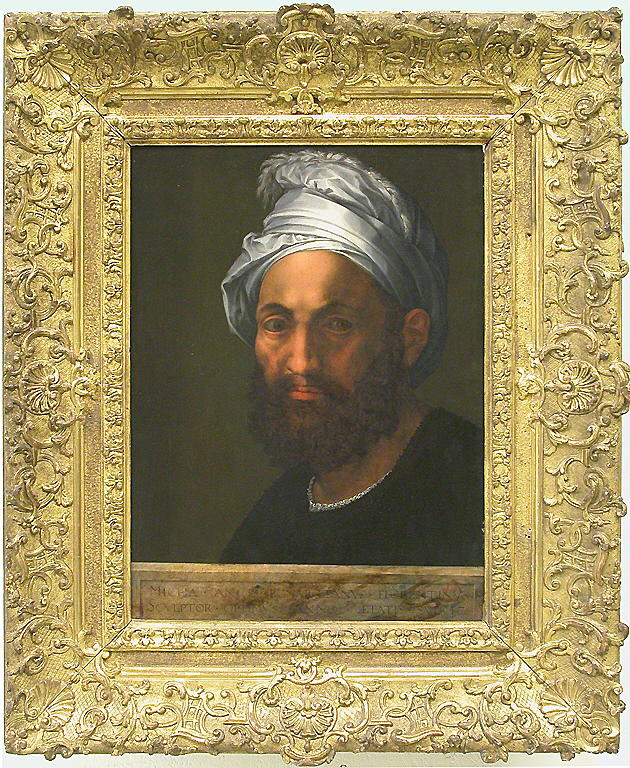 Michel-Ange, peintre, sculpteur et architecte (1475-1564), à l'âge de ...