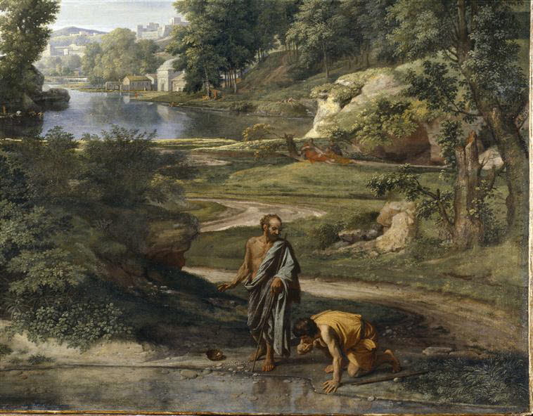 Diogène jetant son écuelle - Louvre Collections