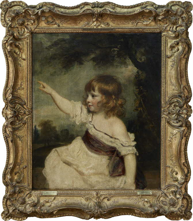 Portrait de Francis George Hare (1786-1842) dit Master Hare et dit ...