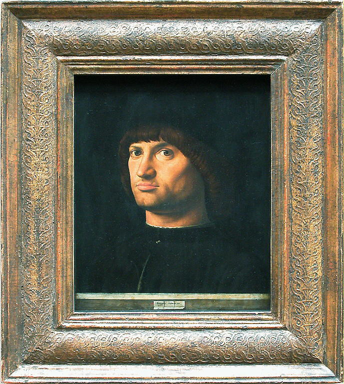 Portrait d'homme (Giorgio Corner (1454-1527) ?), dit Le Condottiere ...