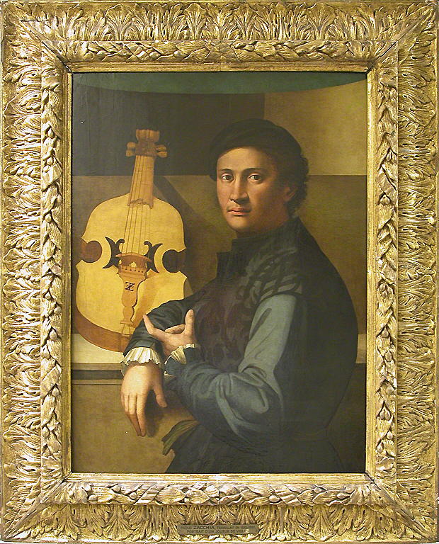 Portrait d'un joueur de viole - Louvre site des collections