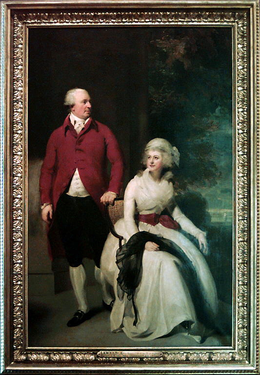 Portrait de Mr et Mrs John Julius Angerstein - Louvre site des collections