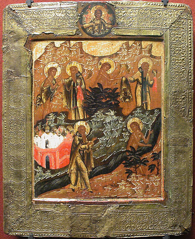 Scènes de la vie de saint Zosime et de sainte Marie l’Égyptienne : dans ...