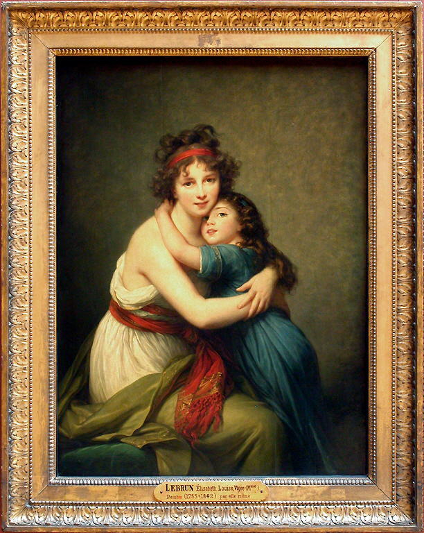 Madame Vigée-Le Brun et sa fille, Jeanne-Lucie-Louise, dite Julie (1780 ...