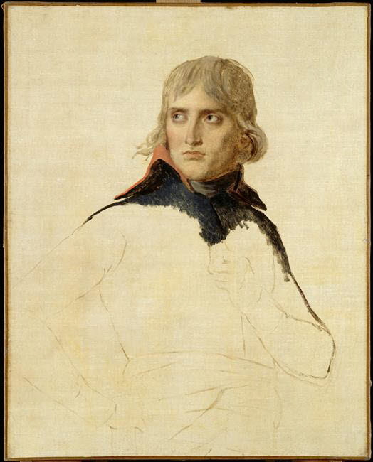 Portrait du général Bonaparte (1769-1821), fragment - Louvre site des ...