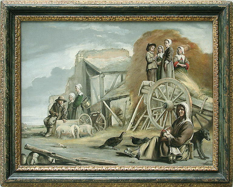 La Charrette - Louvre site des collections