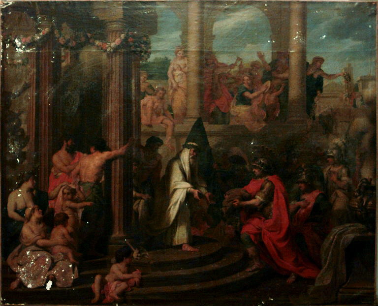 Jason présentant la toison d'or dans le temple de Jupiter - Louvre site ...