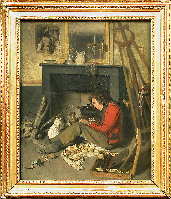 Intérieur d'atelier - Louvre site des collections