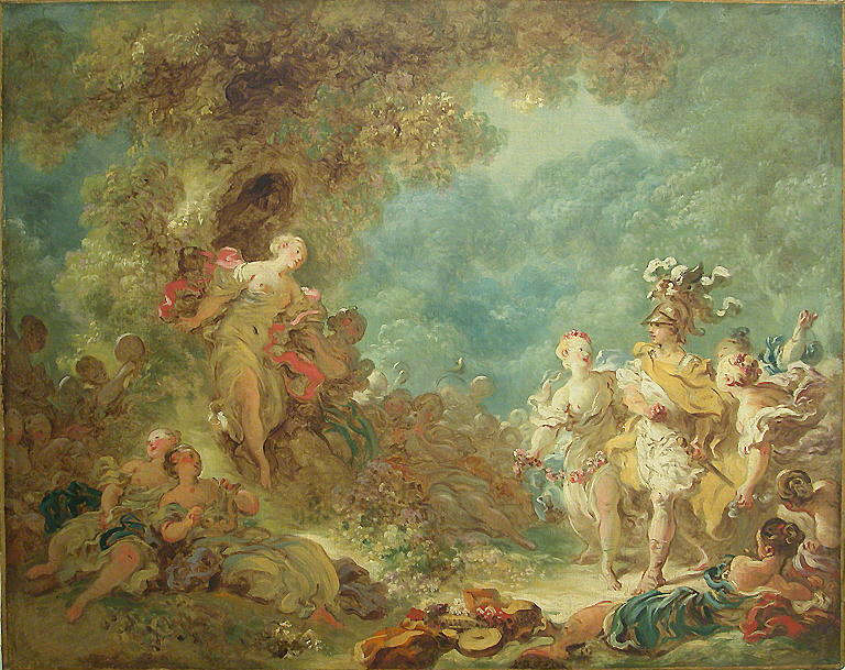 Renaud dans les jardins d'Armide, dit aussi :Renaud entre dans la forêt ...