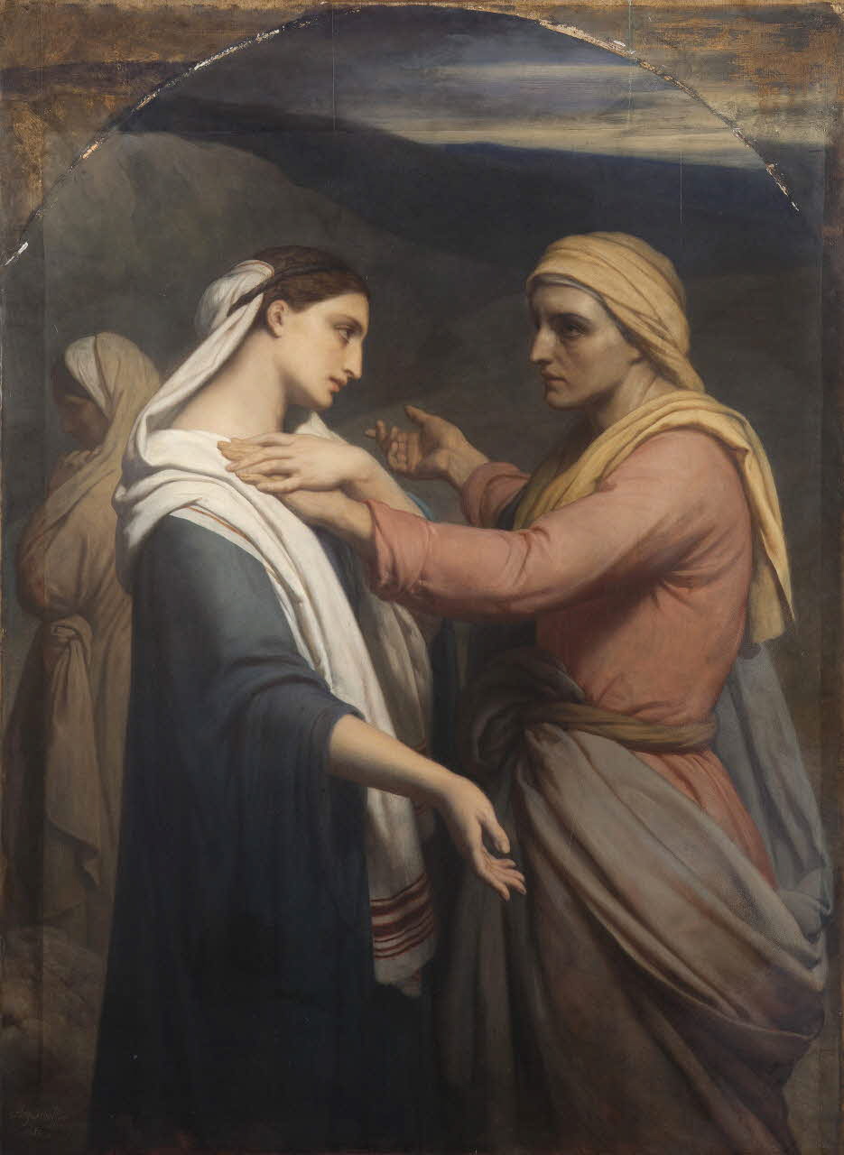 Ruth et Noémi - Louvre site des collections