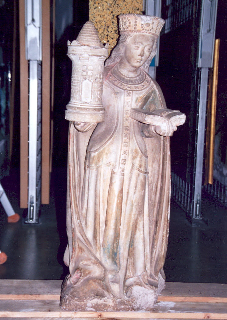 Sainte Barbe - Louvre site des collections