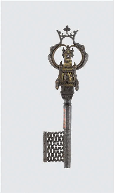Clef forée : château - Louvre Collections