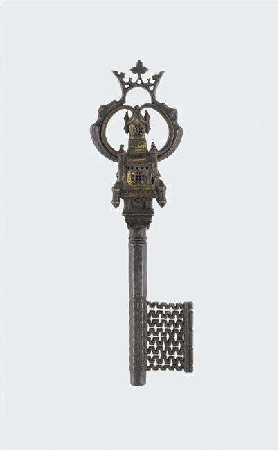 Clef forée : château - Louvre site des collections