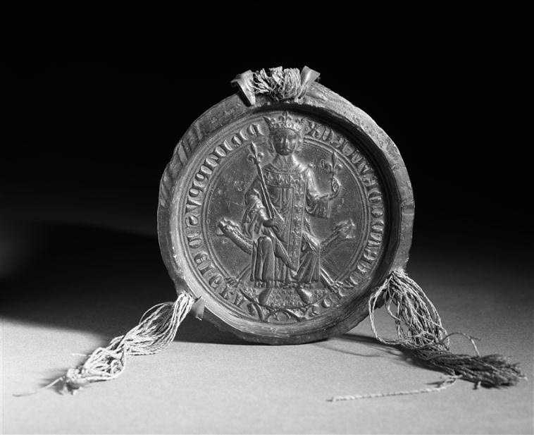 Sceau de Philippe IV le Bel, roi de France - Louvre site des collections