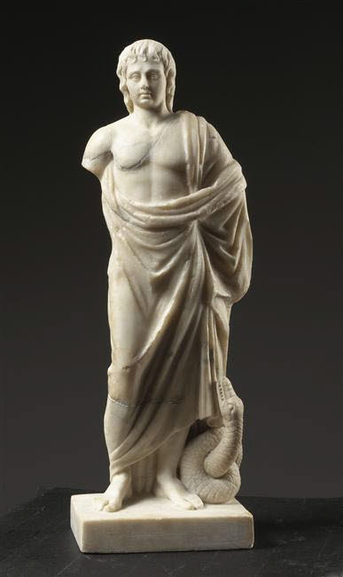 Statuette : Esculape - Louvre site des collections