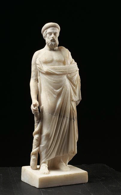 Statuette : Esculape - Louvre site des collections