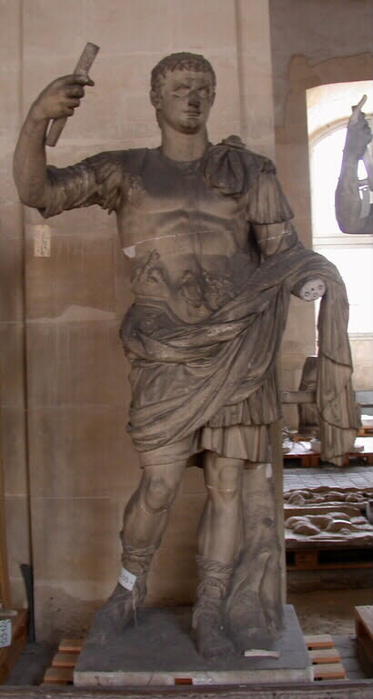 Tirage d'une statue de Domitien, dite "du Vatican" - Louvre site des ...